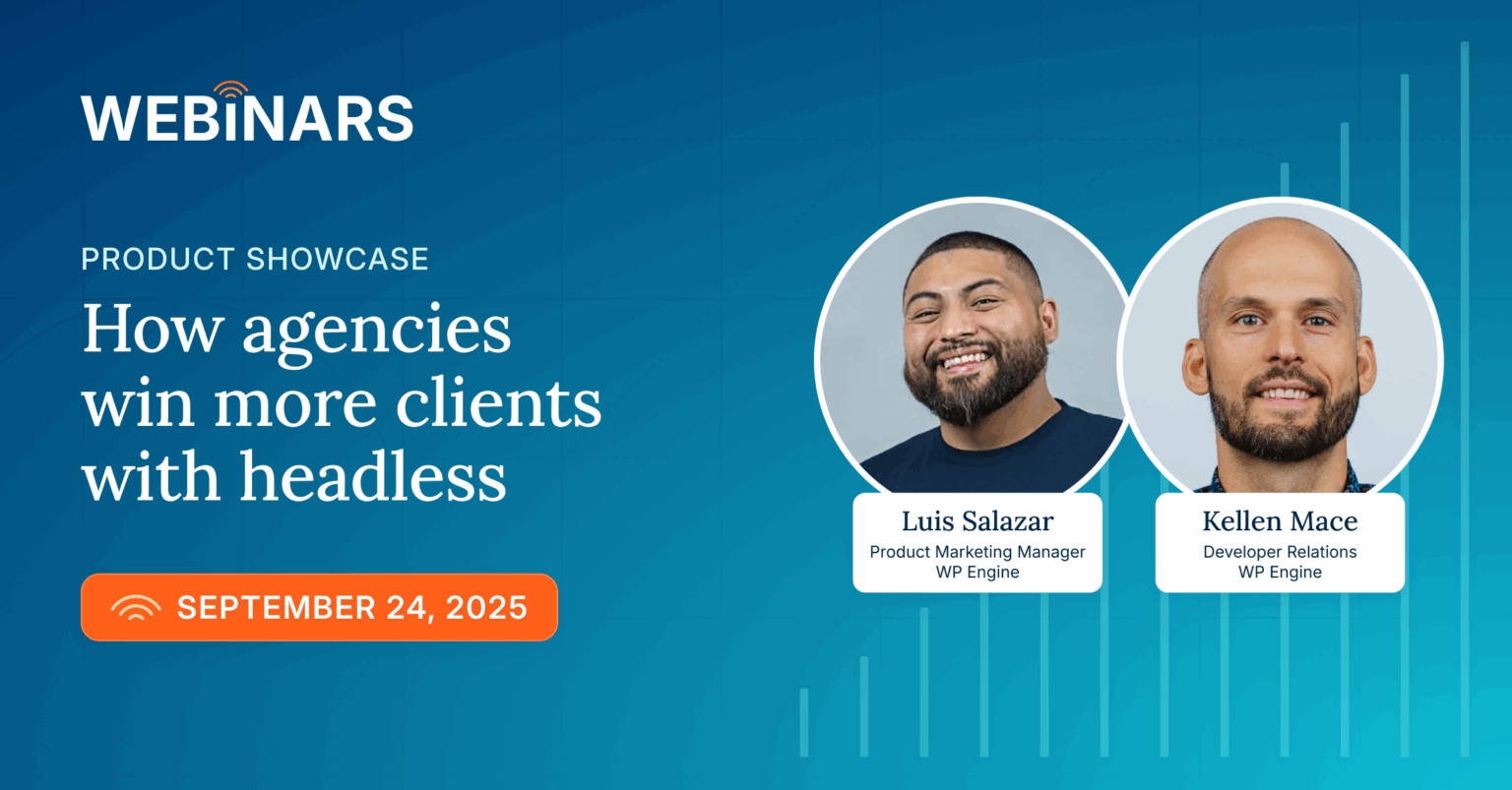 Webinar | How agencies win more clients with headless